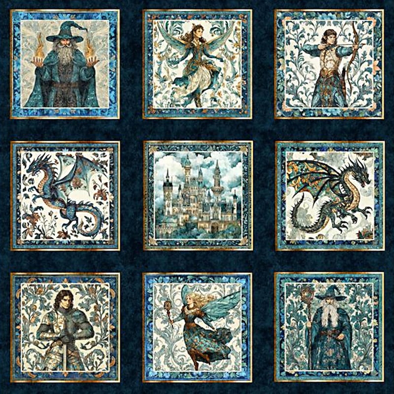 Medieval Fabric - Etsy