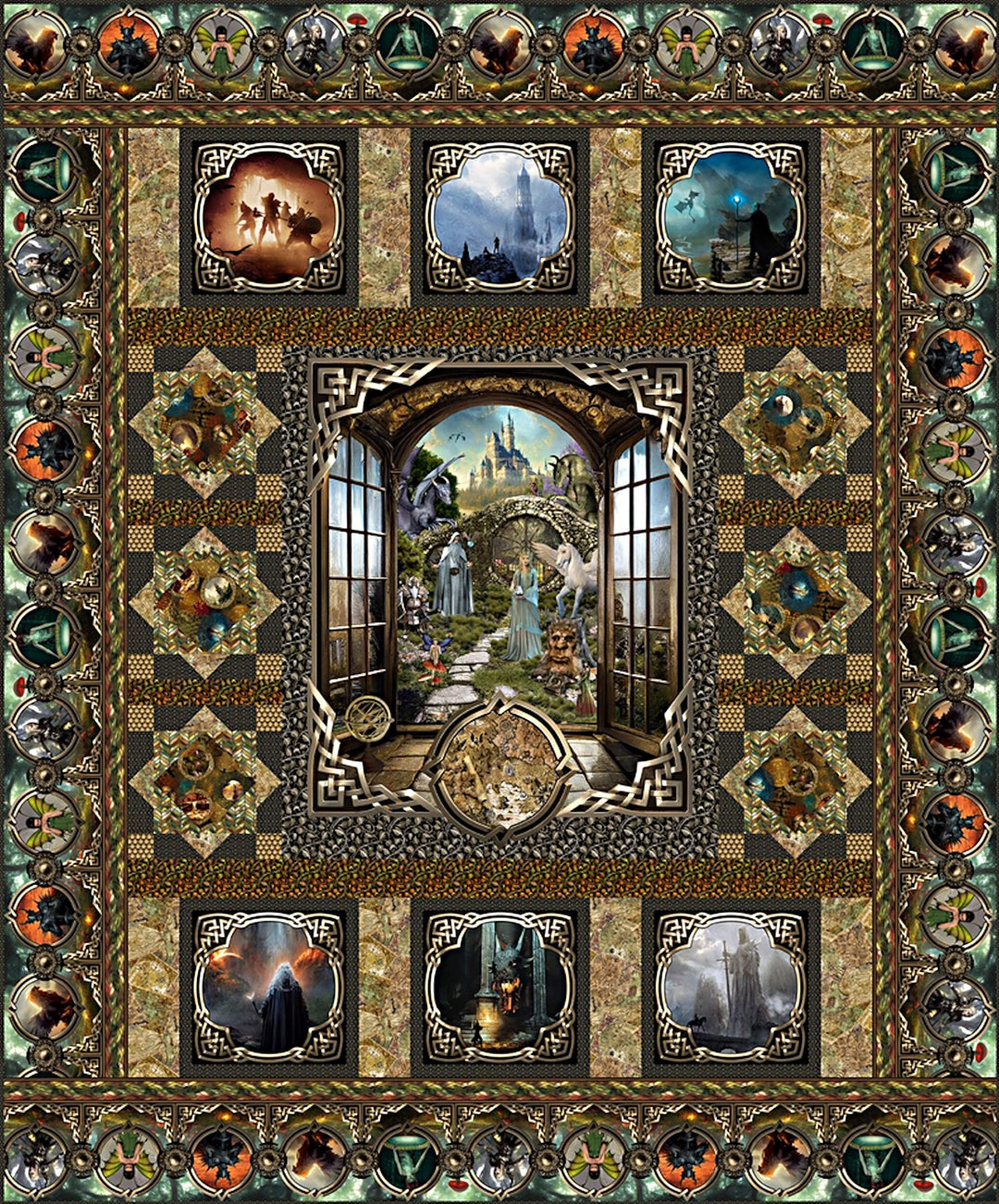 Legendary Journeys Quilt Pattern - in the Beginning - Jason Yenter - Etsy