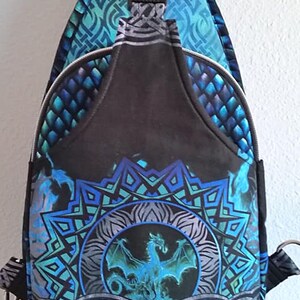 Celtic Blue Fury Dragon Border Stripe - in the Beginning - Jason Yenter ...