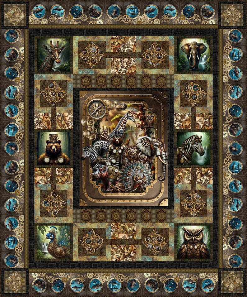New - Steampunk Menagerie Blocks - in the Beginning - Jason Yenter - 1 ...