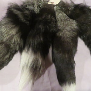 Silver Fox Tails EXTRA Large - Etsy