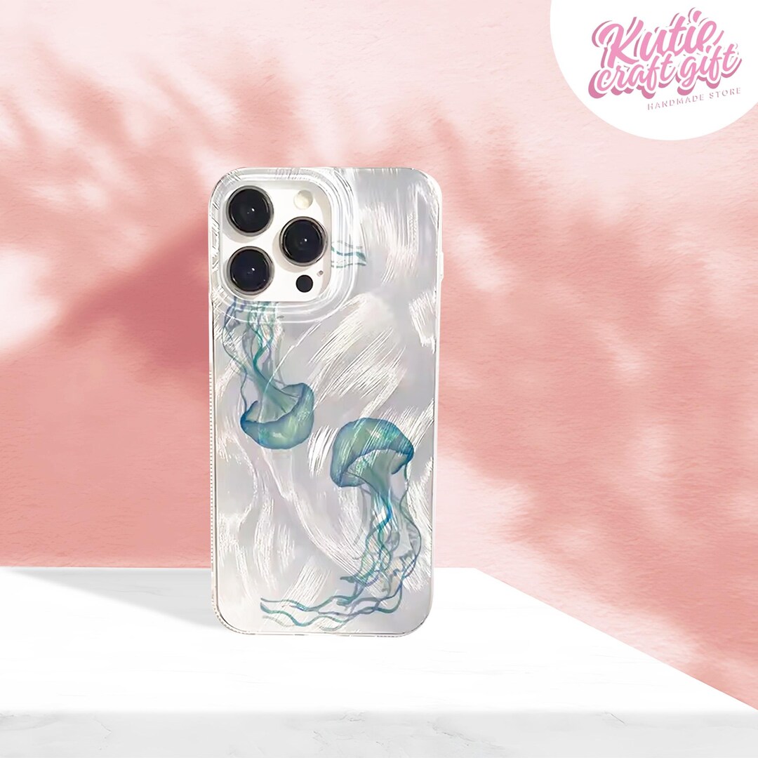 Jelly Fish iPhone Case | Phone Case Sea Animals |sea Turtle Swimming ...