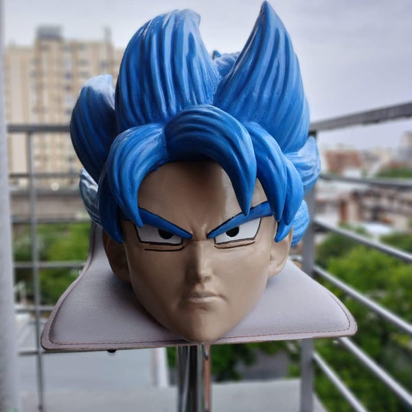 Dragon Ball Goku Head - Etsy