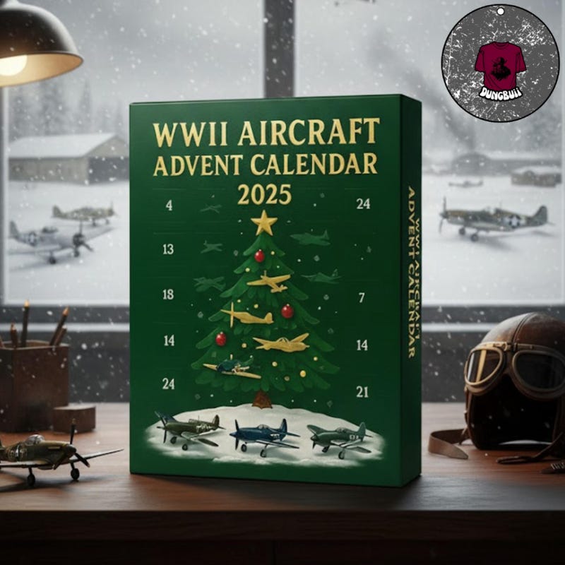 Ww2 Aircraft Advent Calendar - Etsy UK