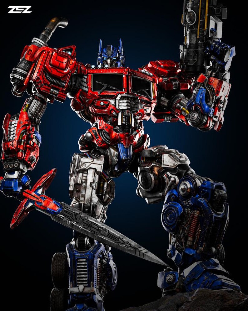Optimus Prime 3D Model STL Files for 3D Printer (digital Download ...