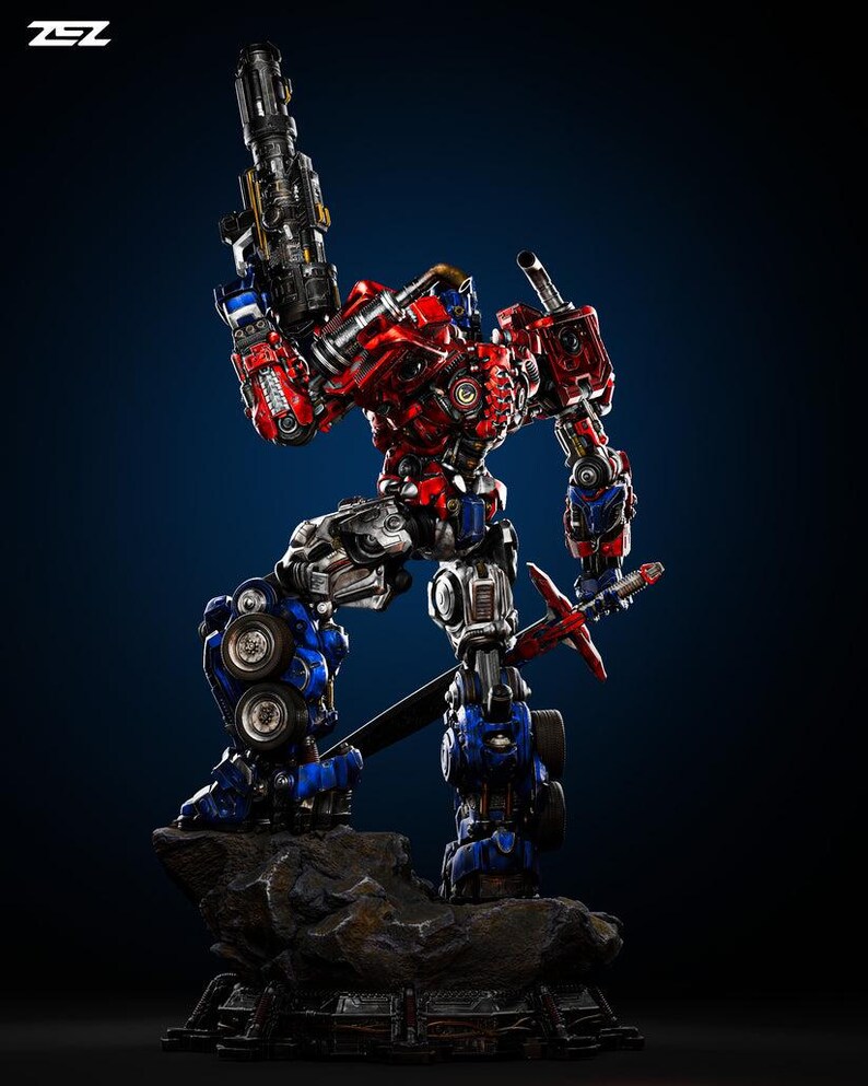 Optimus Prime 3D Model STL Files for 3D Printer (digital Download ...