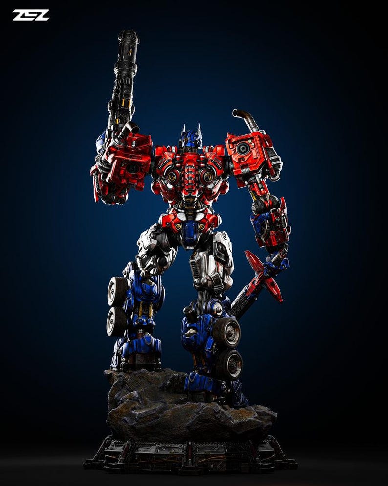 Optimus Prime 3D Model STL Files for 3D Printer (digital Download ...