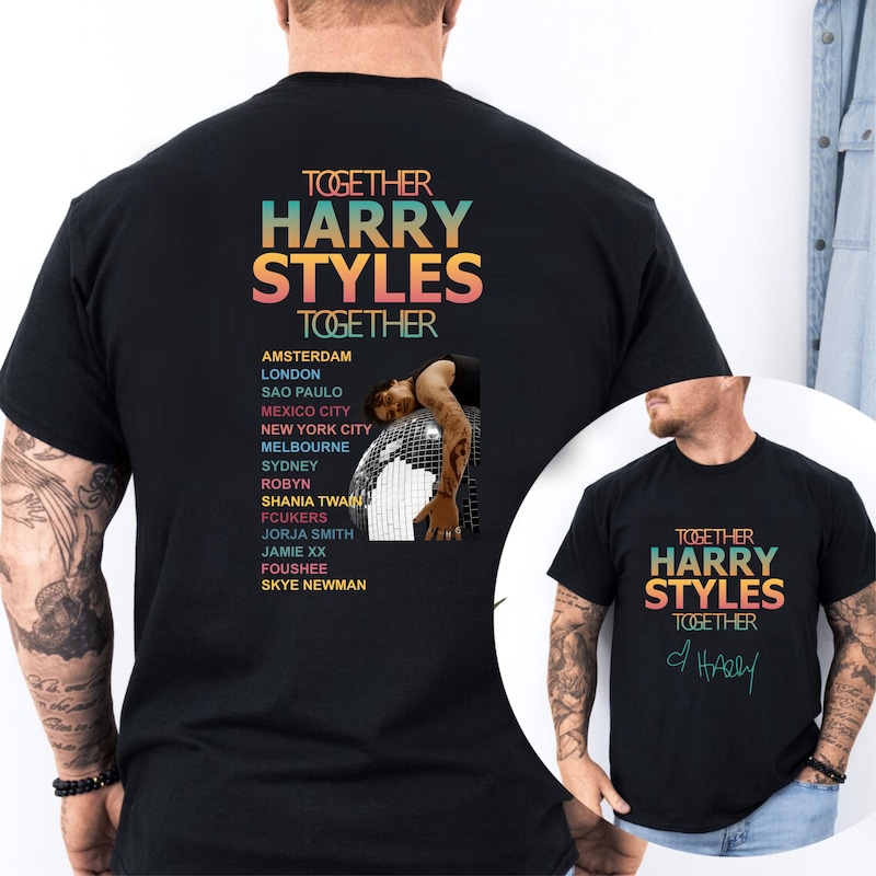 Harry Styles T Shirt - Etsy UK