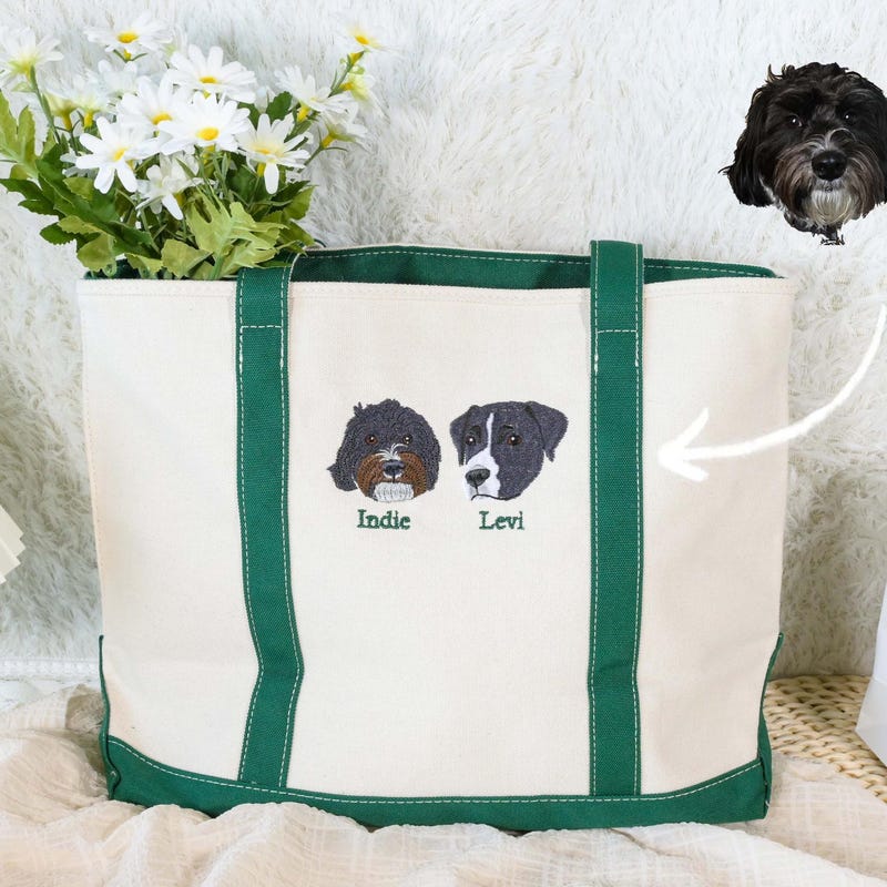 Ll Bean Tote Personalized - Etsy