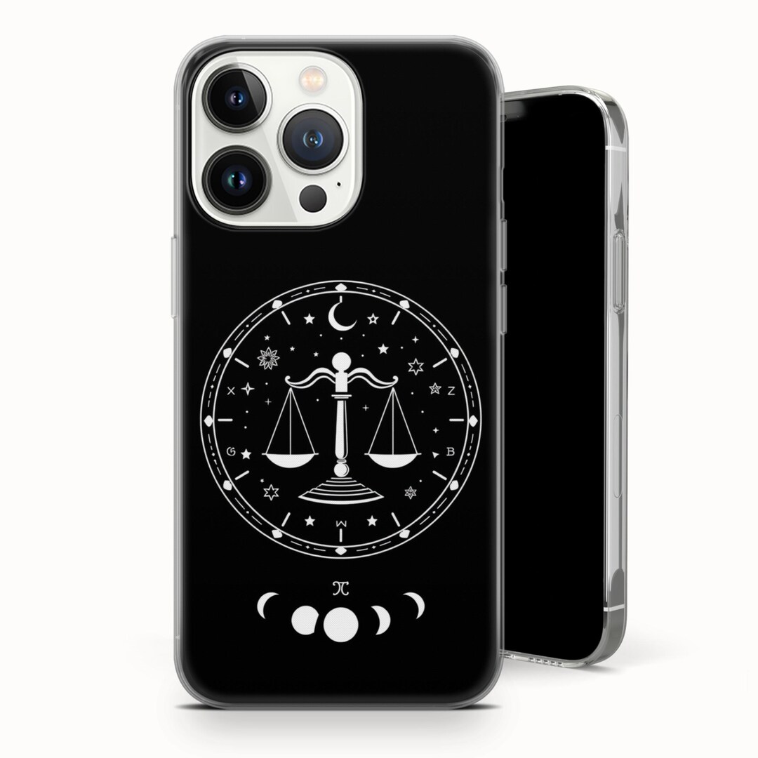 Libra Zodiac Sign Astrology Stars Phone Cases for iPhone 16 Pro Max 15 ...