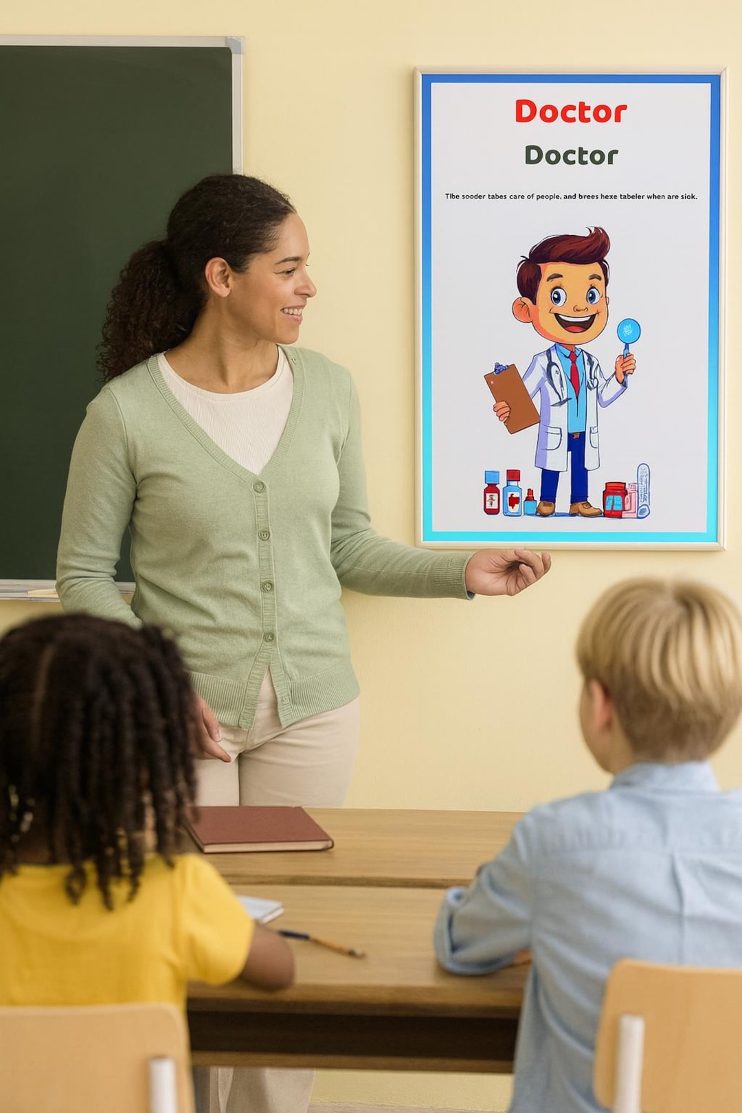 Doctor Poster for Kids – Community Helpers Printable PDF – Preschool ...
