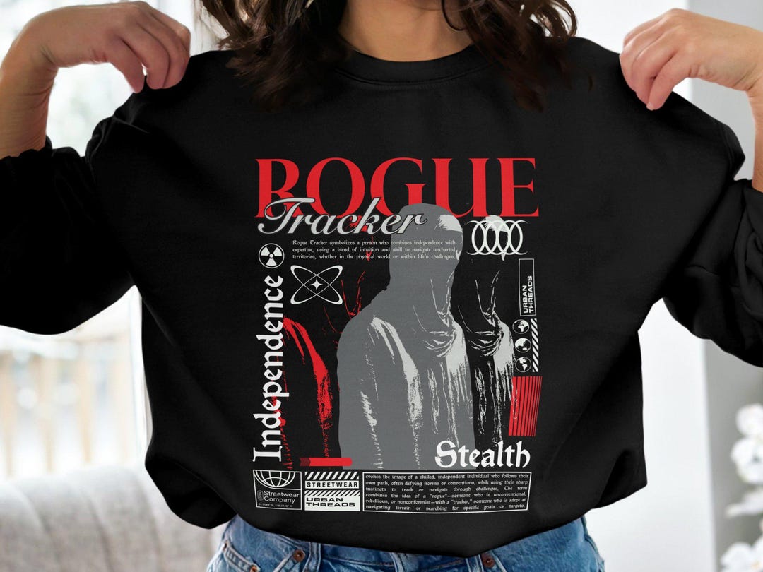 Rogue Tracker Digital Art Print, Shadowy Figure Poster, Stylish Wall ...