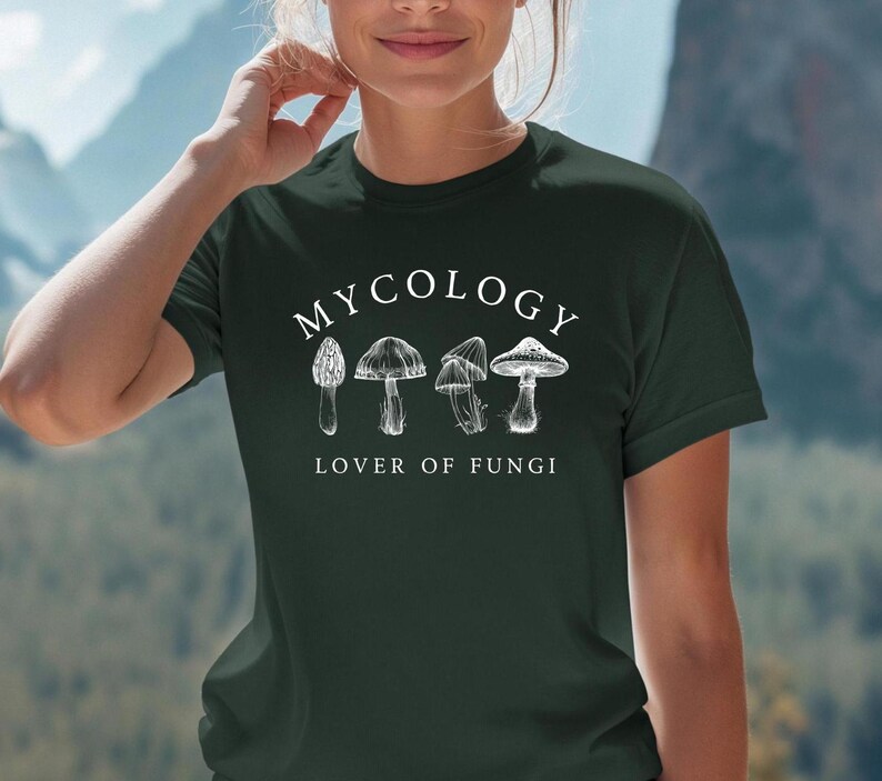 Fungi Shirt, Fungi Lover, Mycology Shirt, Mushroom Shirt, Fungi T Shirt ...