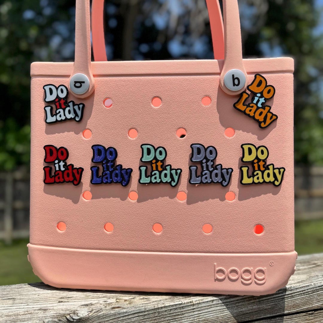 Do It Lady Bogg Bag, Gogo Tote Charm: Tiktok Trend Bag Flair - Viral ...