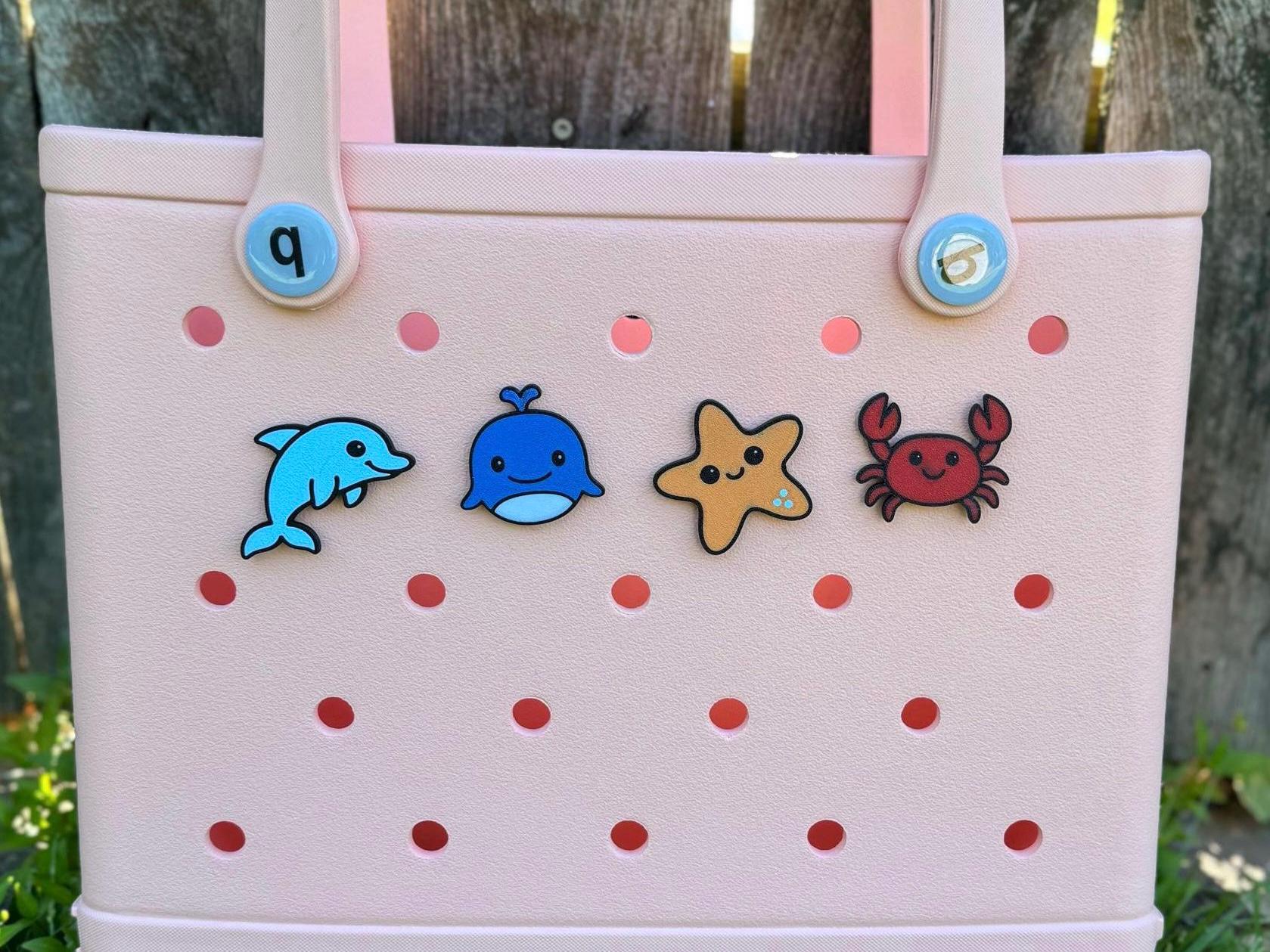 Bogg Bag Bits Under the Sea – Cute Sea-animal Charms for Bogg Bags Gogo ...