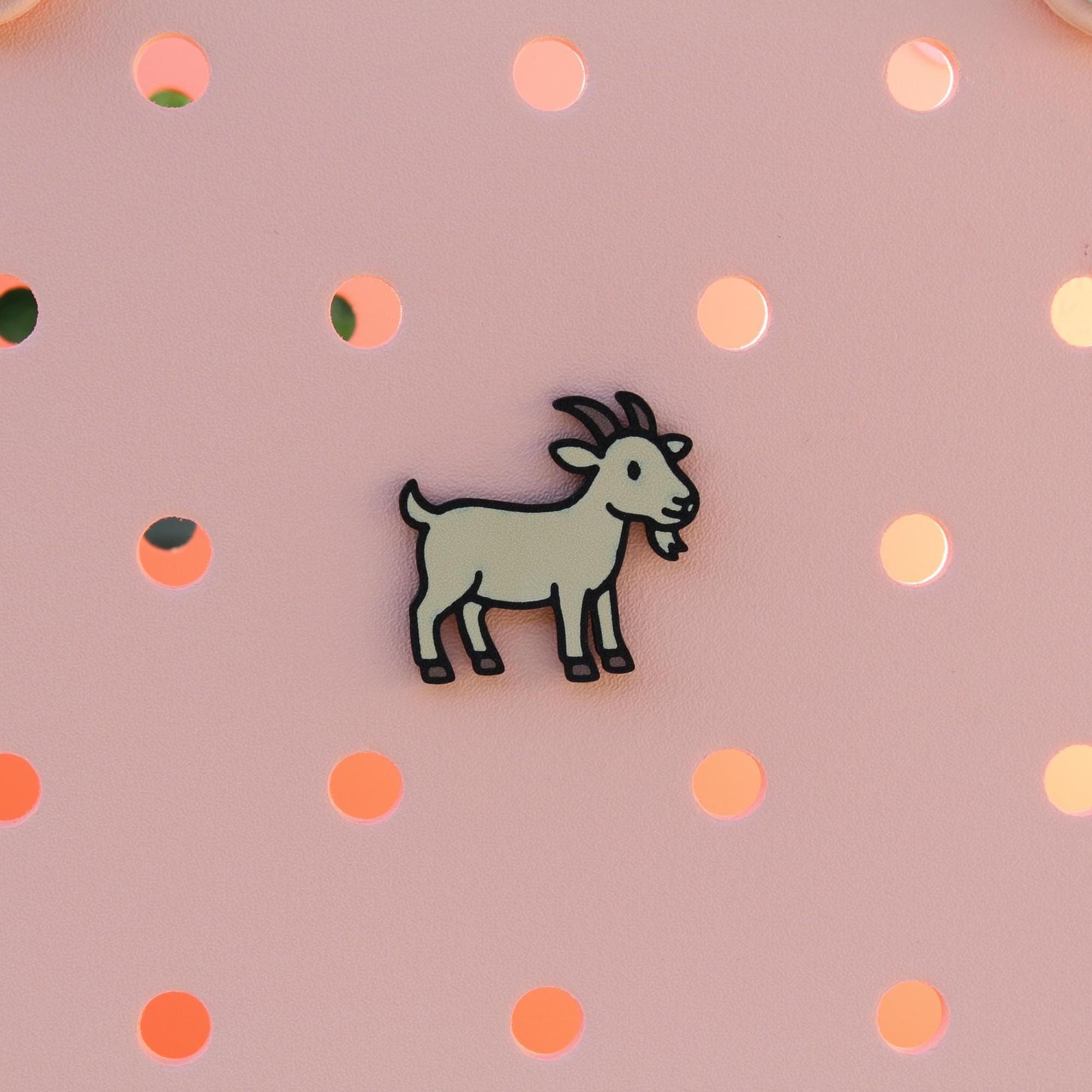Farm Animal Bogg Bag Charms: Horse, Chicken, Lamb, Goat, Pig - Etsy