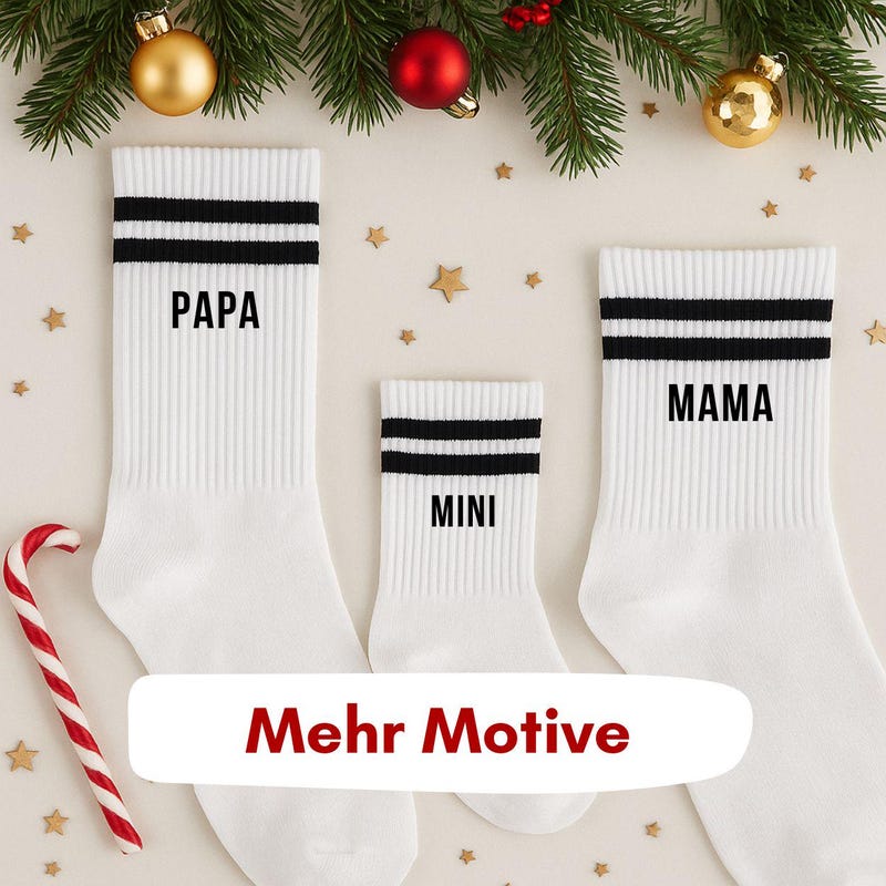 Weihnachten partnerlook socken - Etsy.de