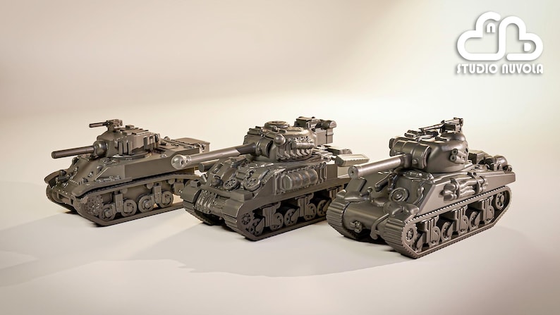 WW2 Tank 1:144 Scale Miniature for Undaunted Reinforcements | WWII ...
