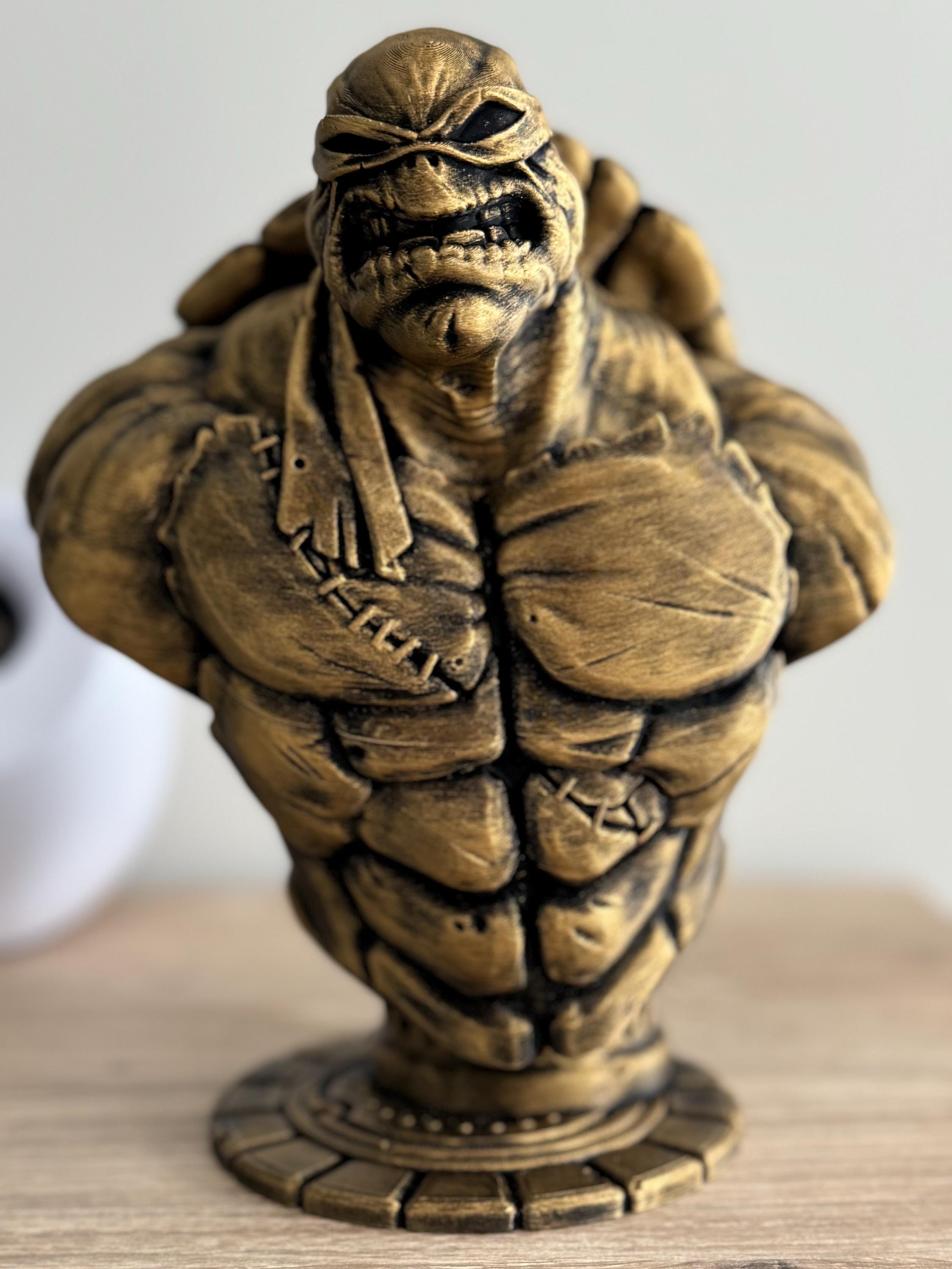 Ninja Turtle Bust - Etsy