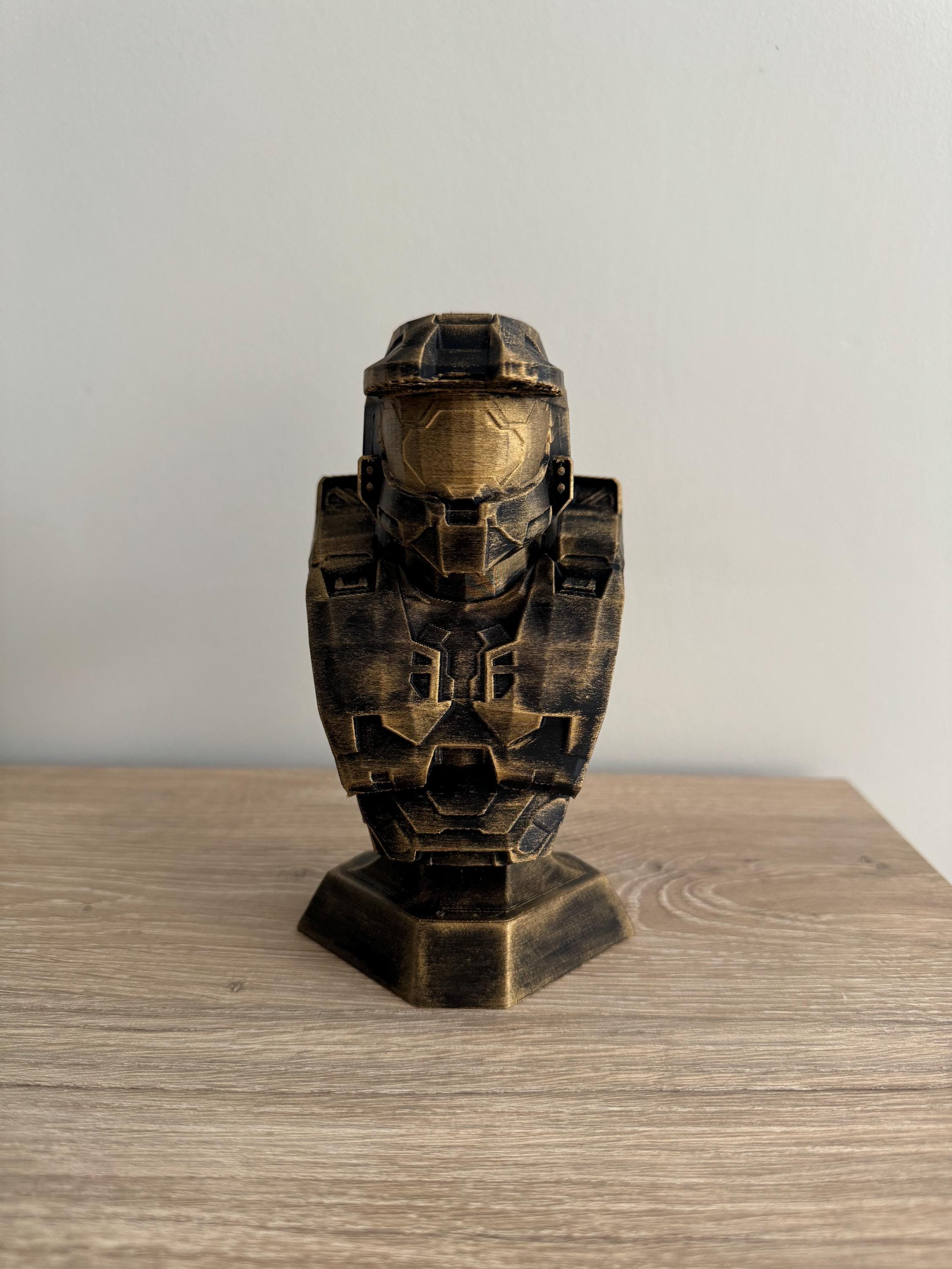 Halo Master Chief Bust - Etsy
