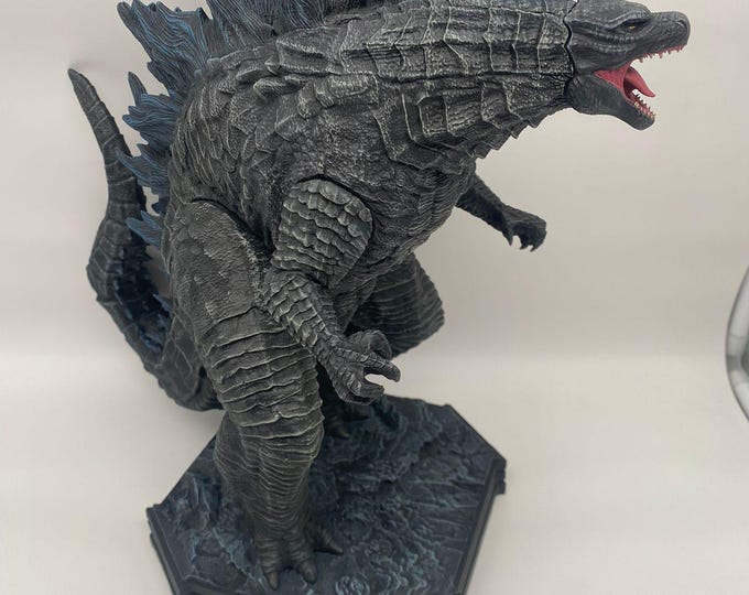 Zilla 3D Printed Action Figure - Customisable Options: Fully Painted ...