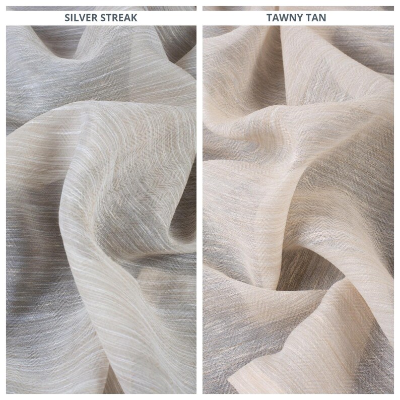 Plain Textured Sheer Roman Shades. Light Filtering Custom Window Fabric ...