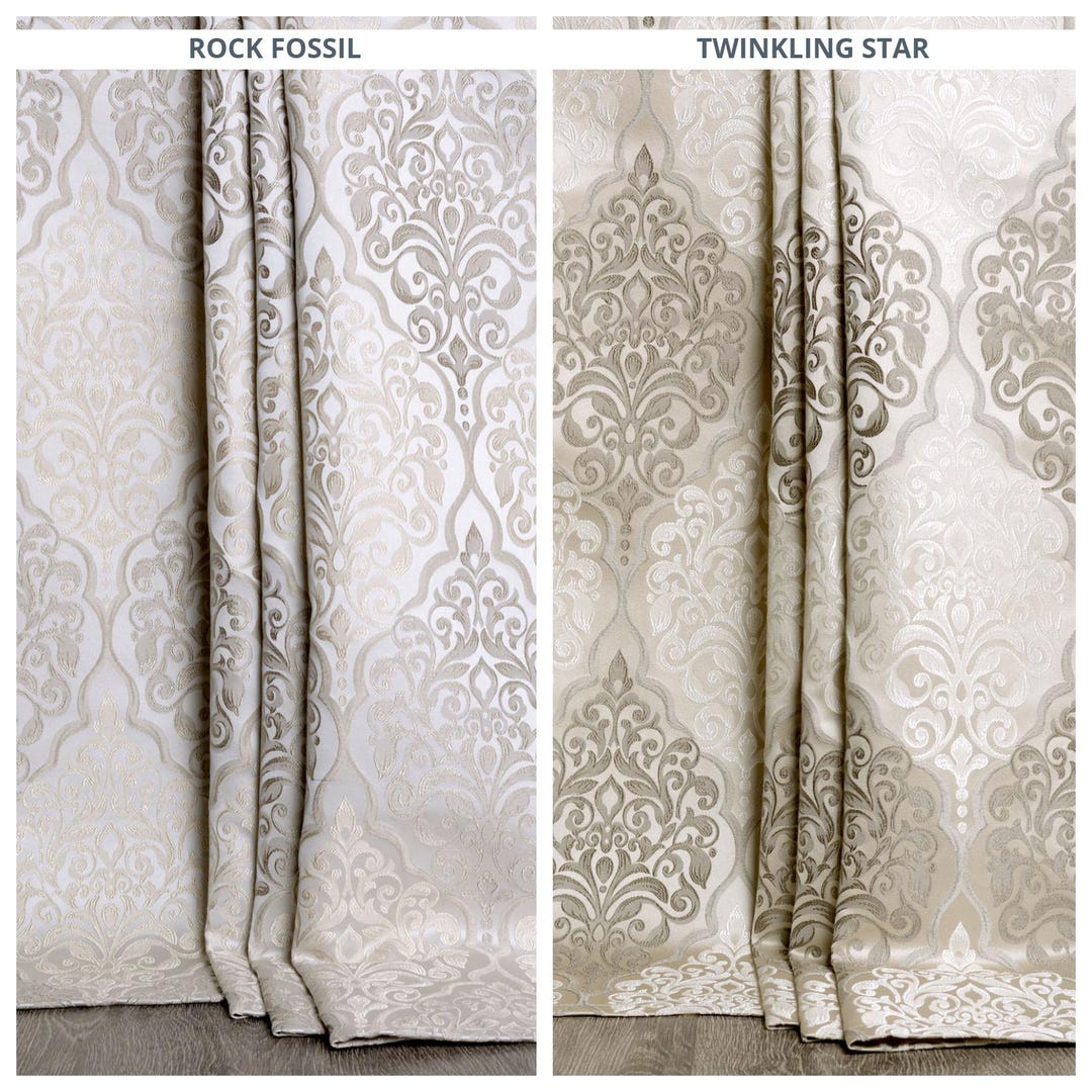 Classical Damask Patterned Roman Shades. Custom Window Blinds for ...