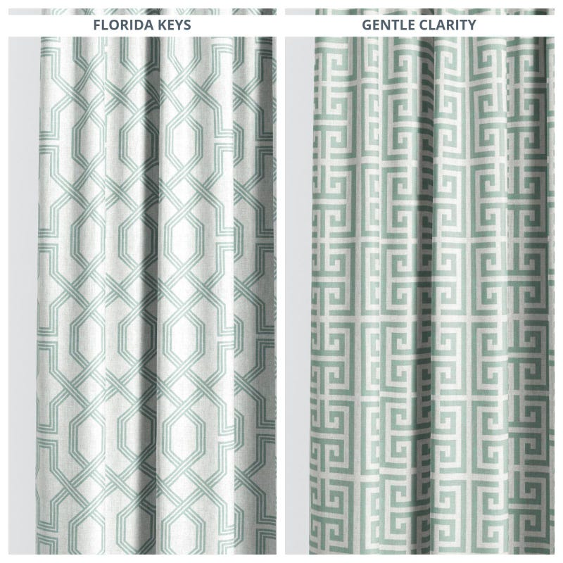 Greek Key Curtains - Etsy