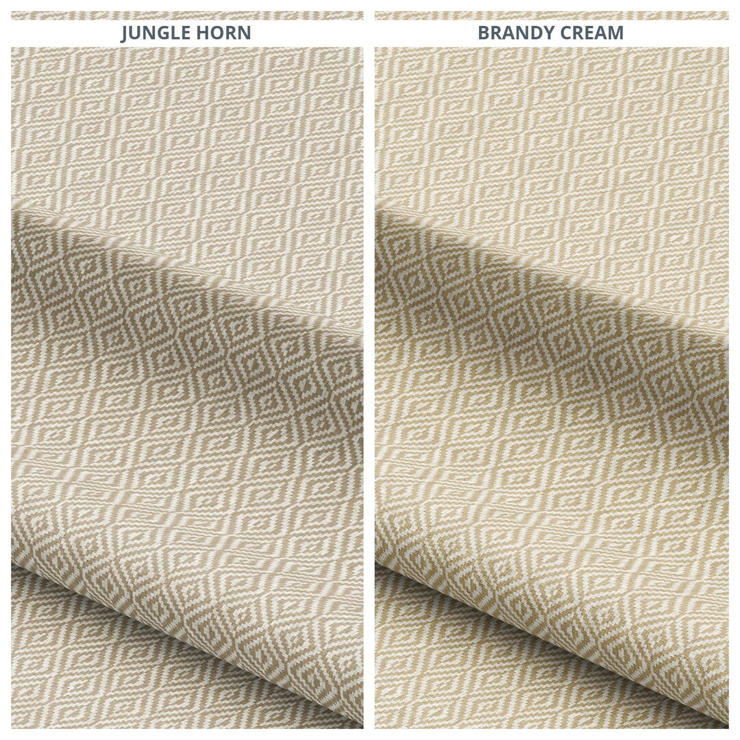Small Diamond Check Roman Shades. Custom Size Window Blinds for Kitchen ...