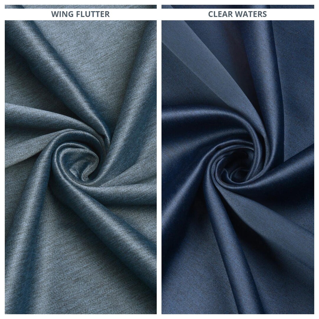 Plain Navy Blue Blackout Roman Shades. Light Blocking Custom Size ...