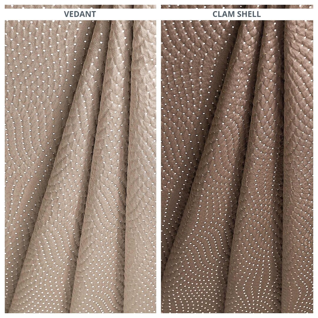 Self-textured/ Embossed Curtains. Custom Window Drapes for Bedroom ...