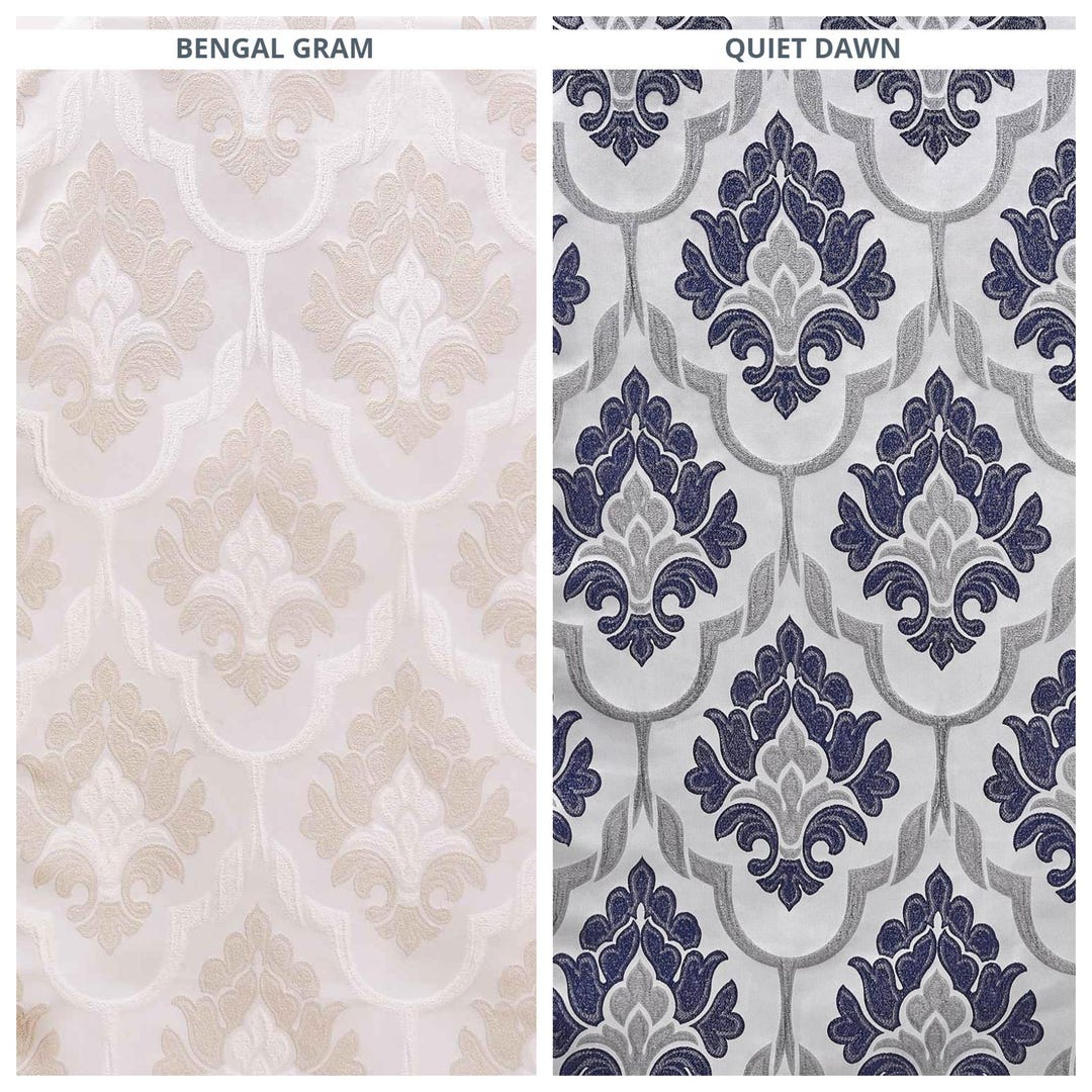 Fleur-de-lis Damask Roman Shades. Custom Window Blinds for Bedroom ...