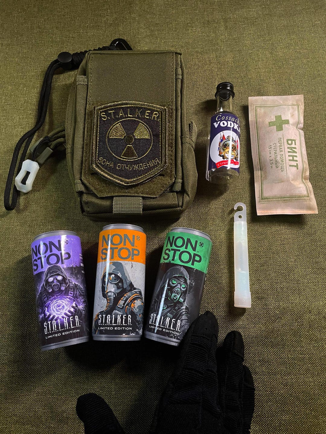 S.T.A.L.K.E.R Inspired | Mini NON STOP Soda Storage Set + Tactical ...