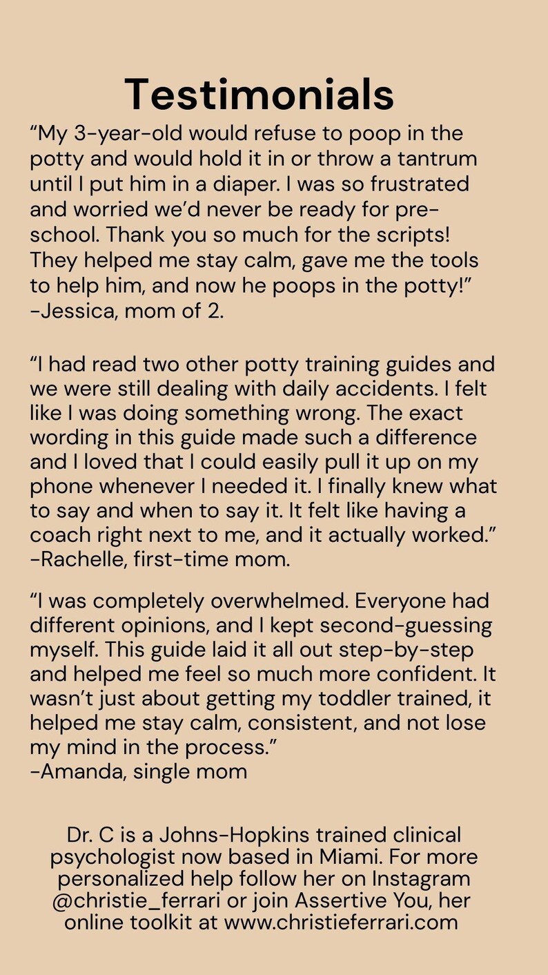 Potty Training Made Easy by Clinical Psychologist | 3-day Step-by-step ...