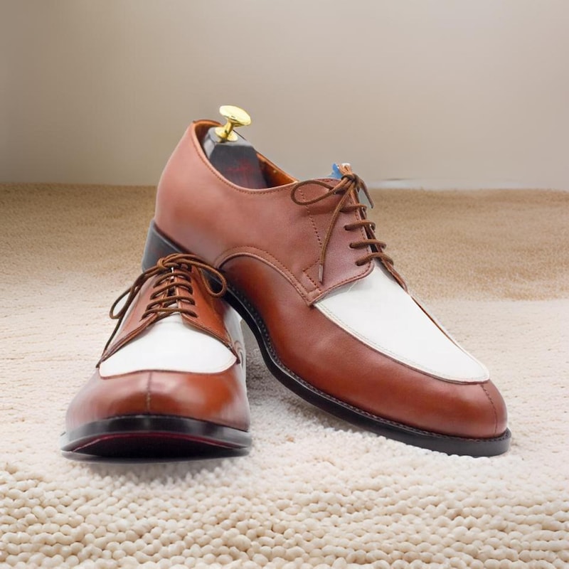 Two Tone Bespoke Shoes - Etsy UK