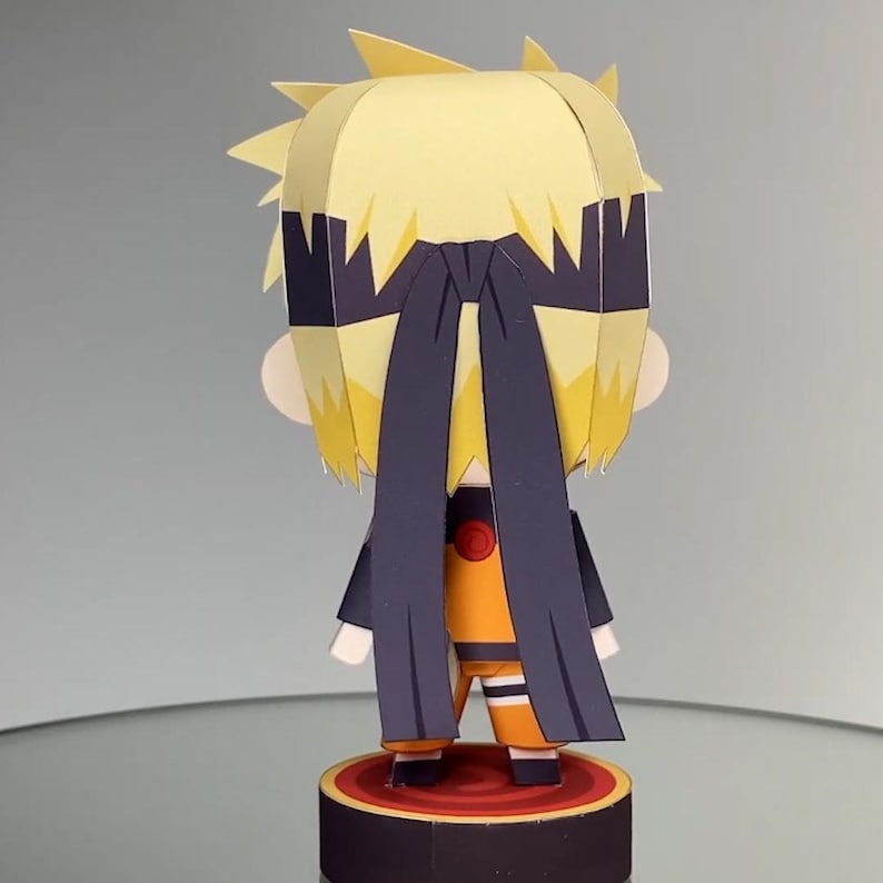 DIY Ninja Hero Papercraft – Printable Anime-inspired Figure With ...