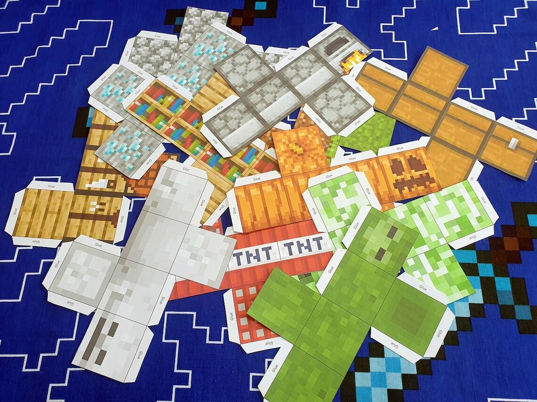 Cubecraft 3D DELUXE Super Pack – 27 High-quality A4 Templates (300 Dpi ...