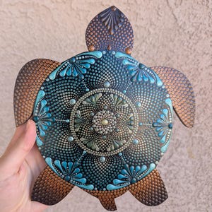 Mandara Painting Sea Turtle - Etsy