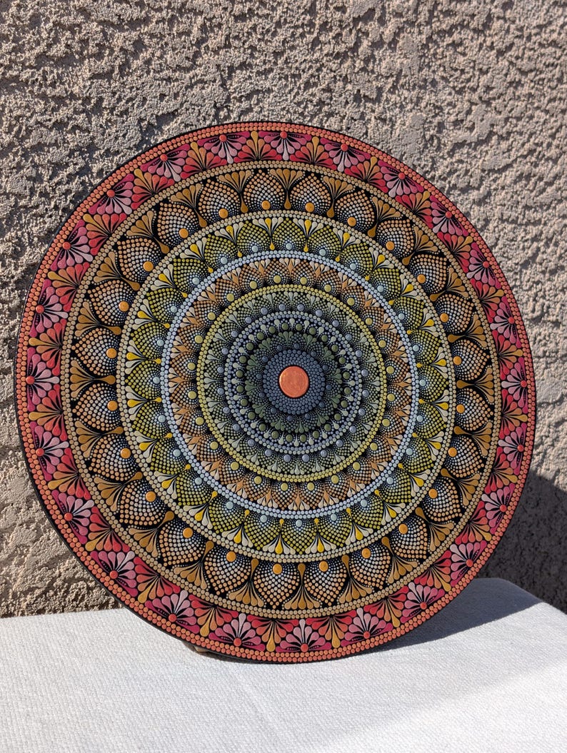 Mandara Painting - Etsy