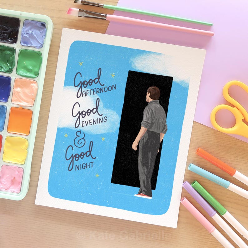 The Truman Show Drawing / 8x10 Art Print - Etsy