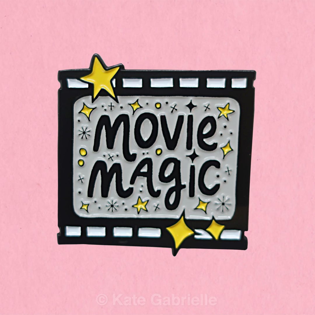 Movie Magic Enamel Lapel Pin - Etsy