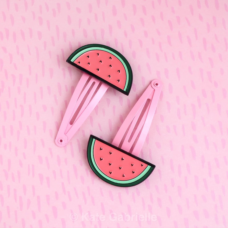 Fruit Hair Clips - Etsy