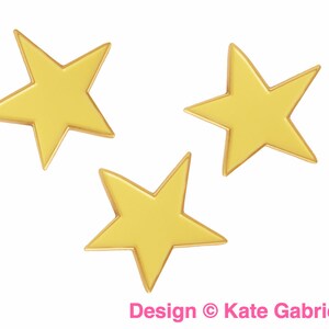 Mini Stars Enamel Lapel Pin Set - Etsy