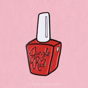 Jungle Red / the Women Classic Film Enamel Lapel Pin - Etsy