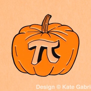 Pumpkin Pi Autumn Fall Halloween Enamel Lapel Pin - Etsy