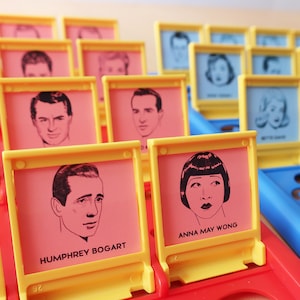 Printable Classic Film Guess Who Cards - Etsy Australia