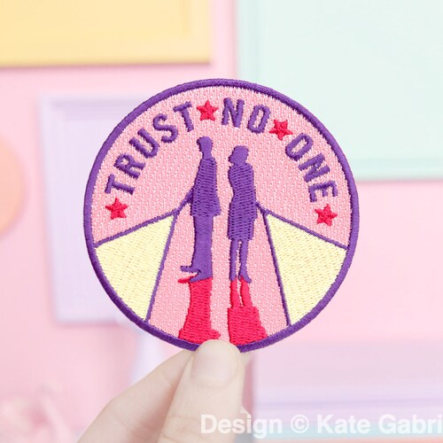 X-files Trust No One Patch - Etsy UK