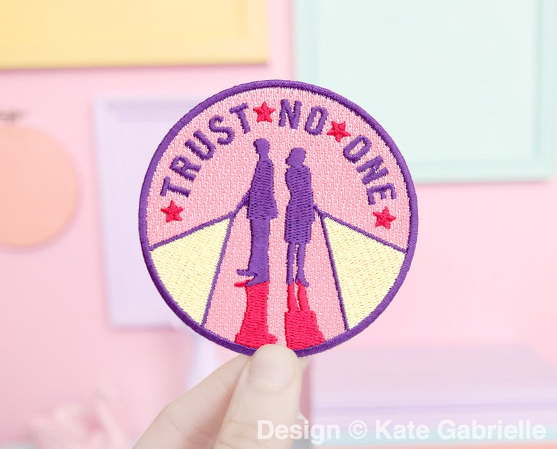 X-files Trust No One Patch - Etsy UK