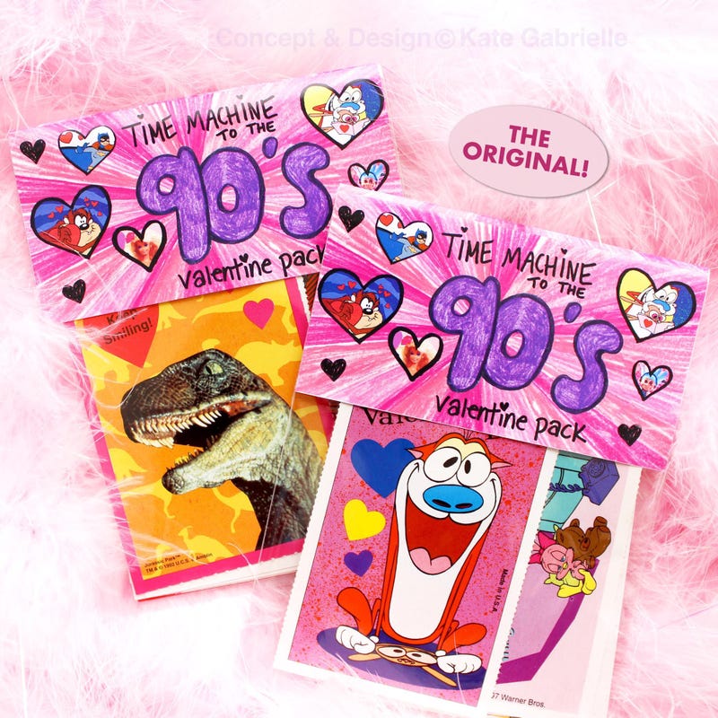90s Valentine Day Cards - Etsy