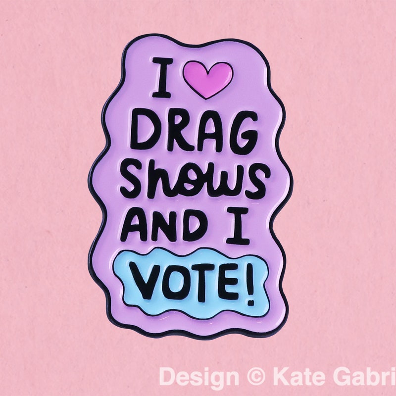 Drag Pin - Etsy